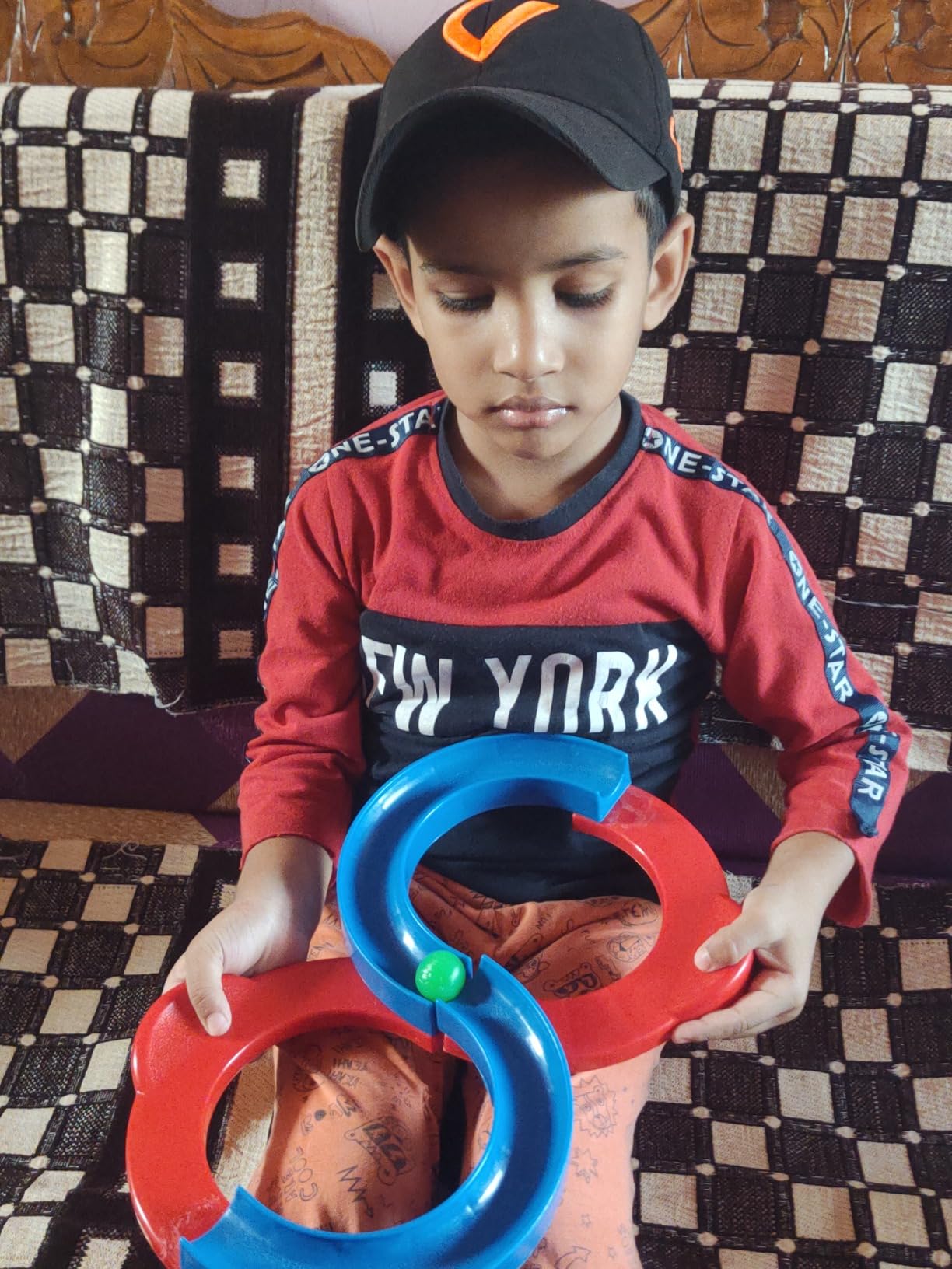 Buy M2K HUB® 8 Shape Creative Track Toy, Balancing Track Toy Creative ...