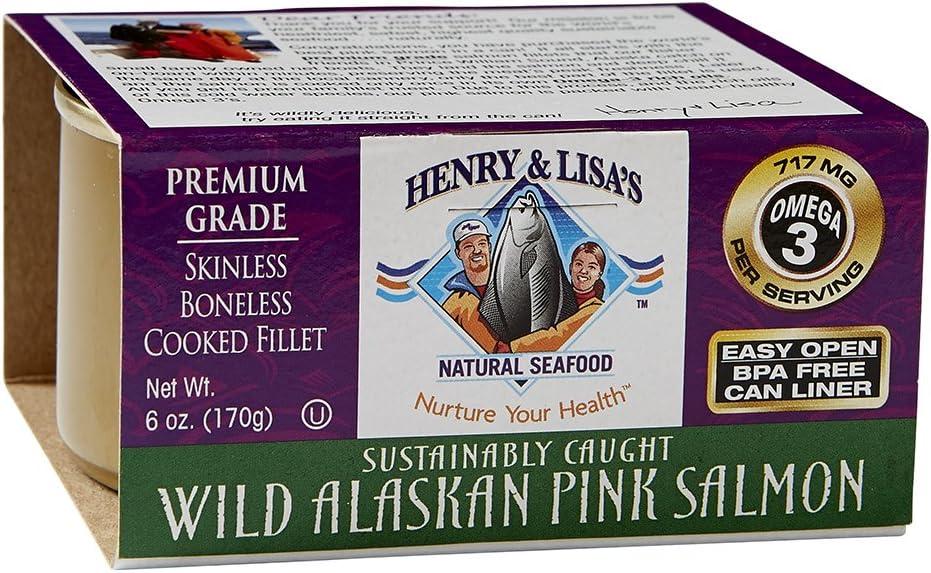 Amazon.com: Deep Sea Wild Alaska Pink Salmon 14.75 Oz. : Grocery ...