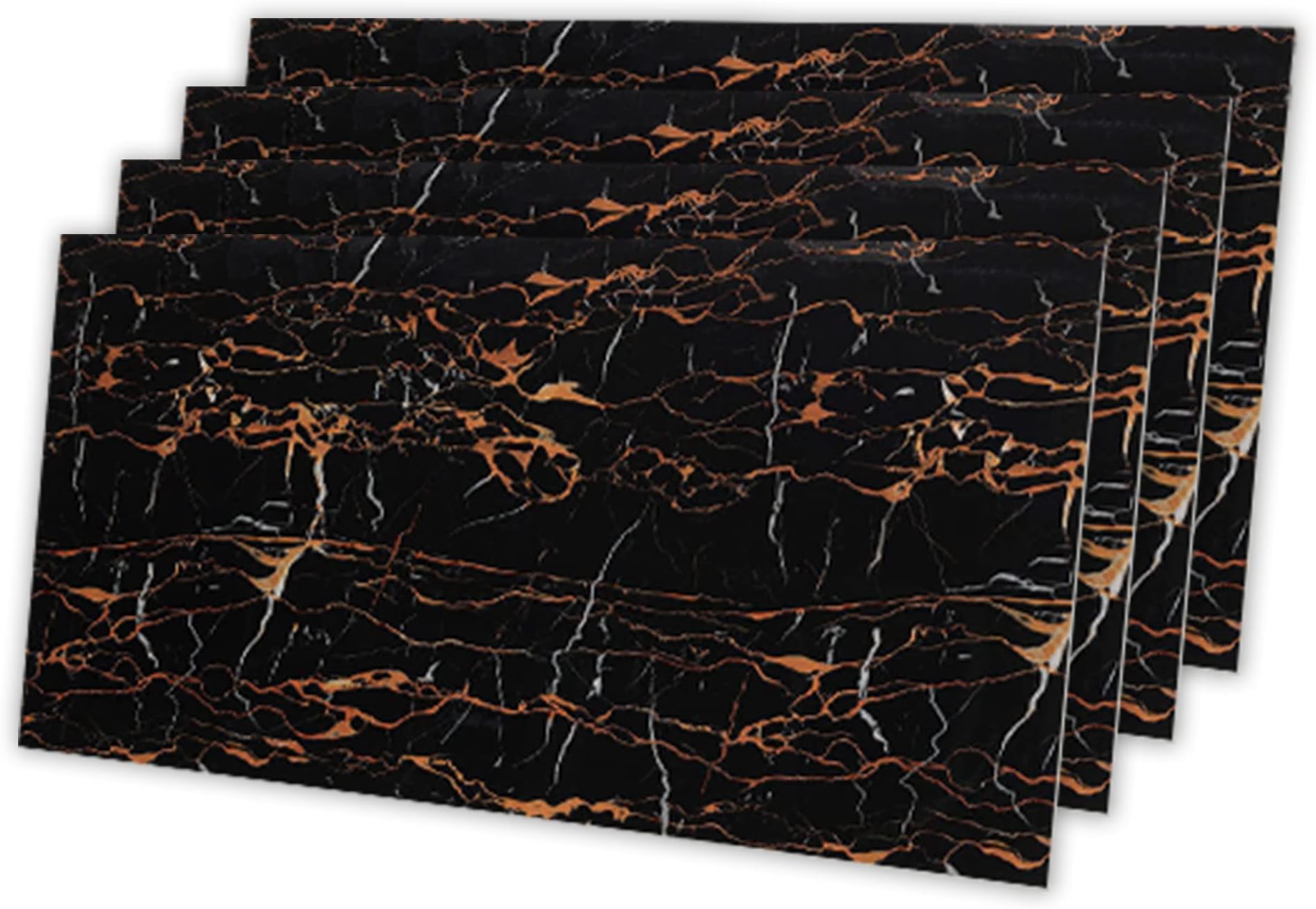 IZODEKOR Marble Look Wall Cladding -4 Pcs 120x60cm- Wall Panel for ...