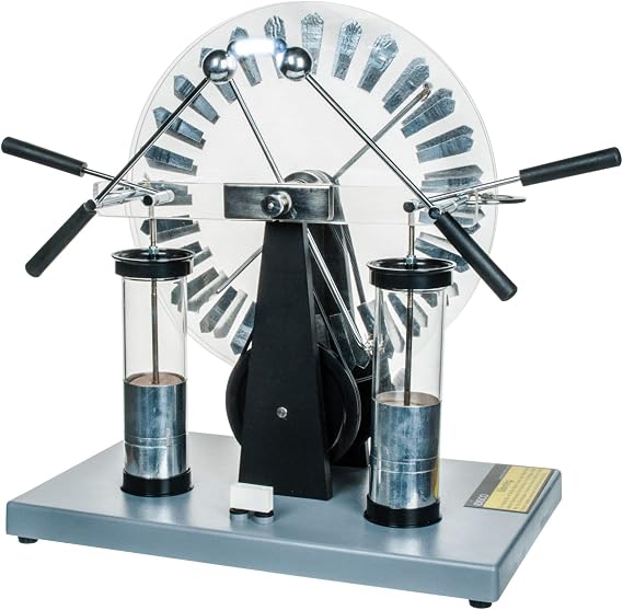 Amazon.com: EISCO Premium Wimshurst Generator - up to 75,000 Volts ...
