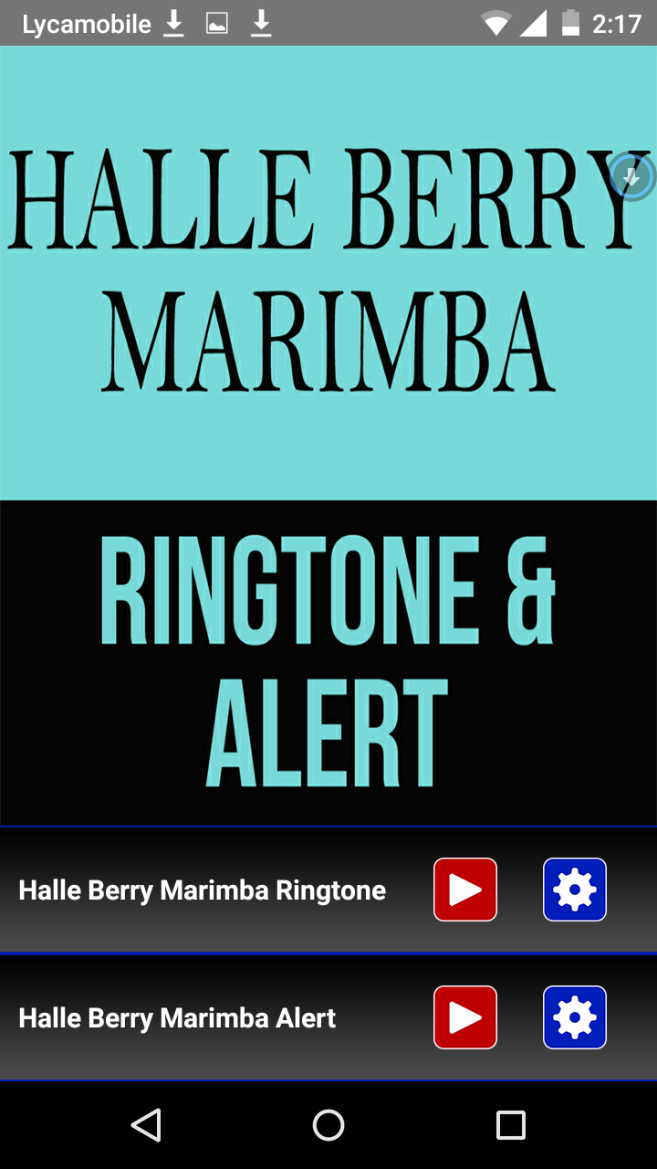 Halle Berry Marimba Ringtone and Alert - App on Amazon Appstore