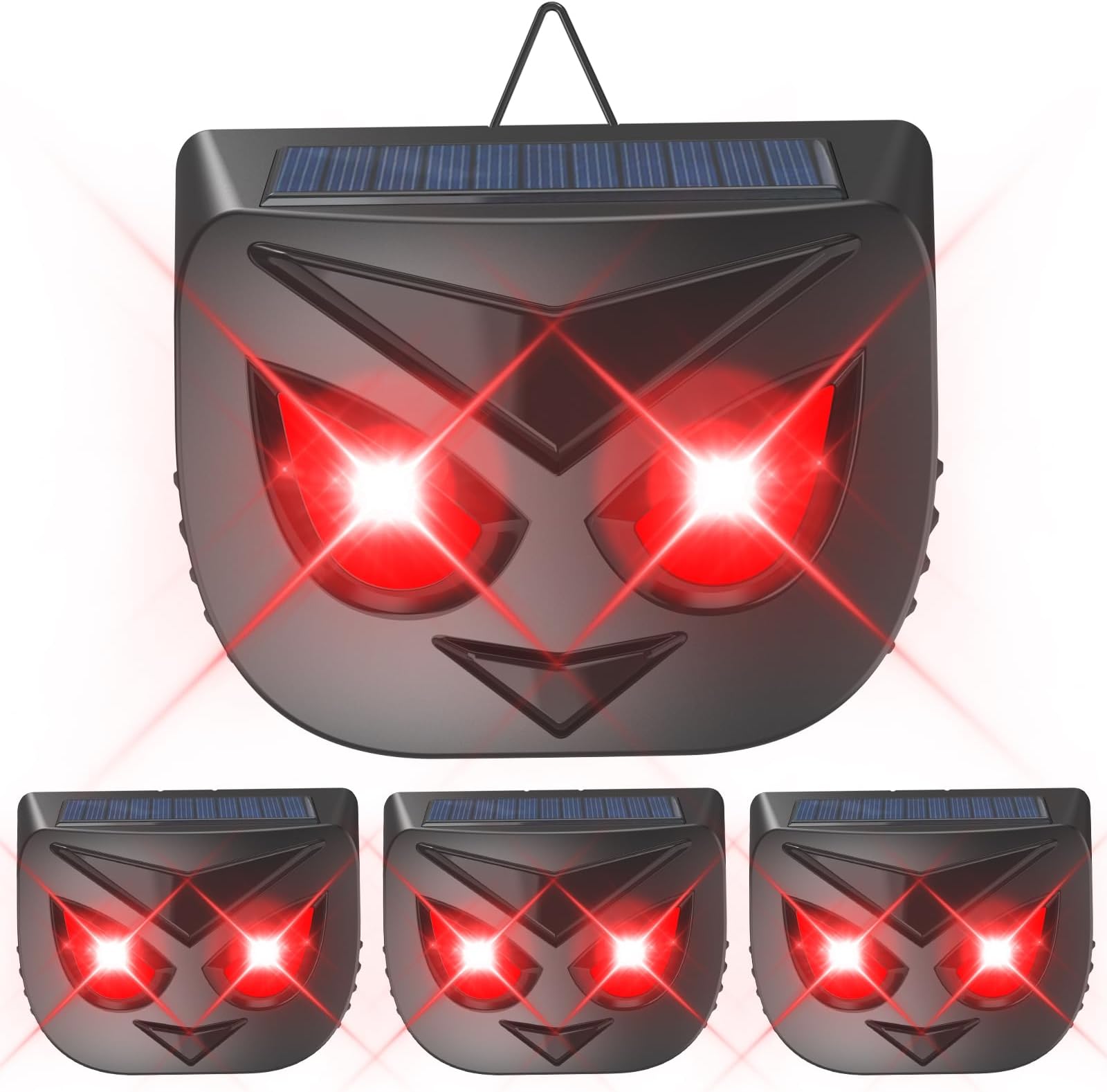 Amazon.com: Upgraded Animal Deterrent 2 Pack - Solar Powered Design w ...