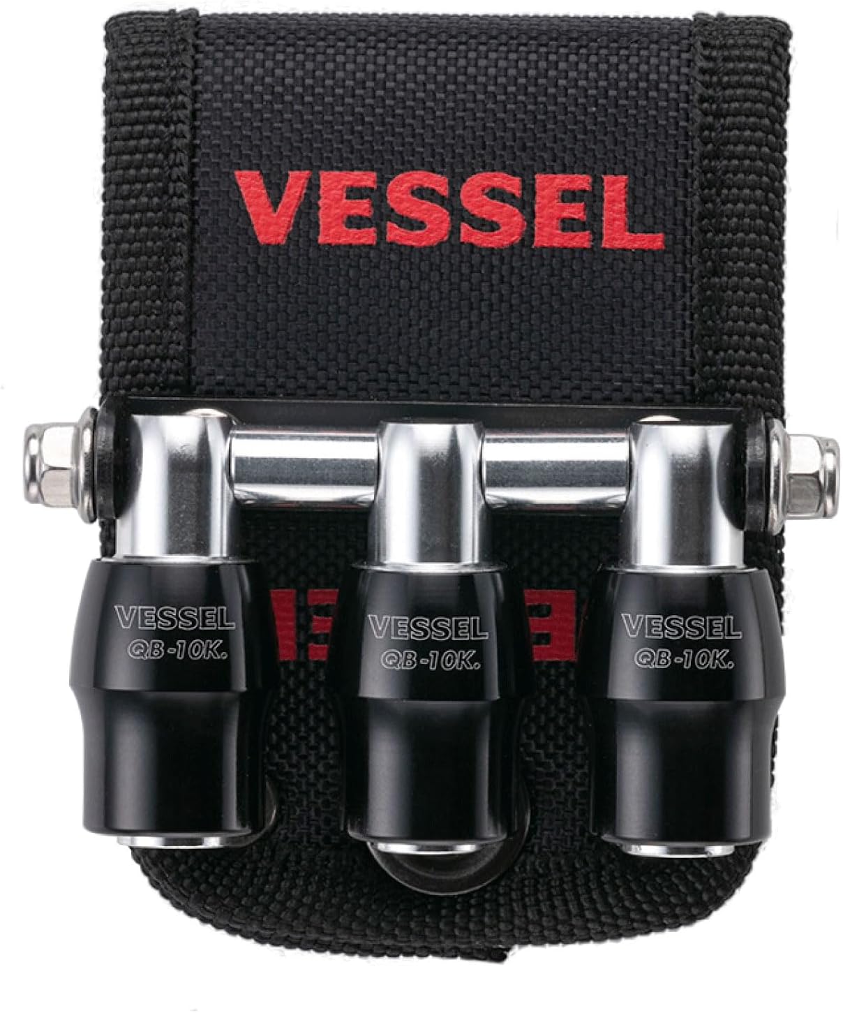 Amazon.com: Vessel QB-10B3K Quick Catcher 3 Row Holder, Black