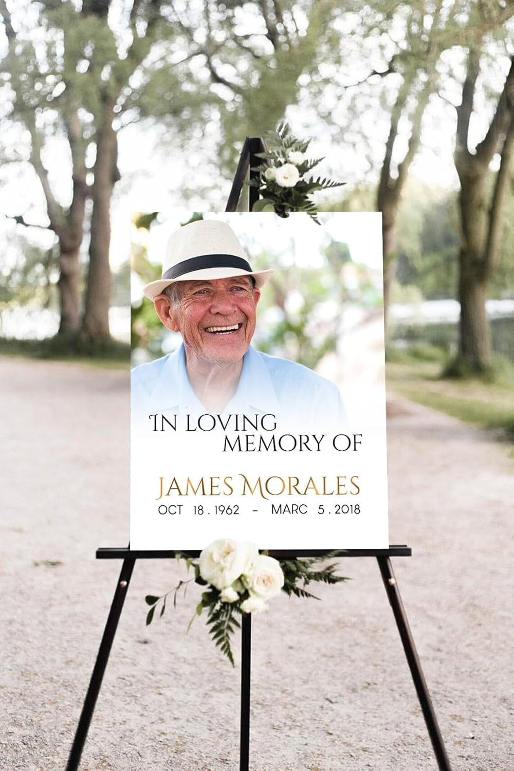 Amazon.com: Memorial Yard Sign - In Loving Memory, Celebrating Life ...