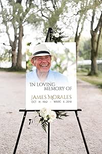 Amazon.com: Memorial Yard Sign - In Loving Memory, Celebrating Life ...