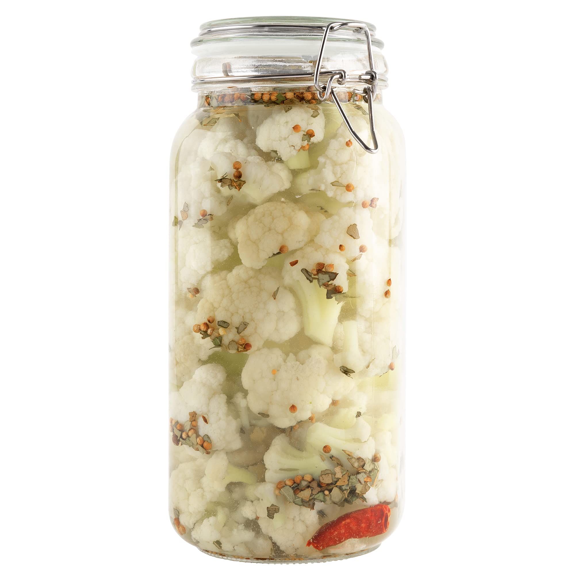 Amazon.com: Galashield Glass Jars with Lids Food Storage Jars with ...