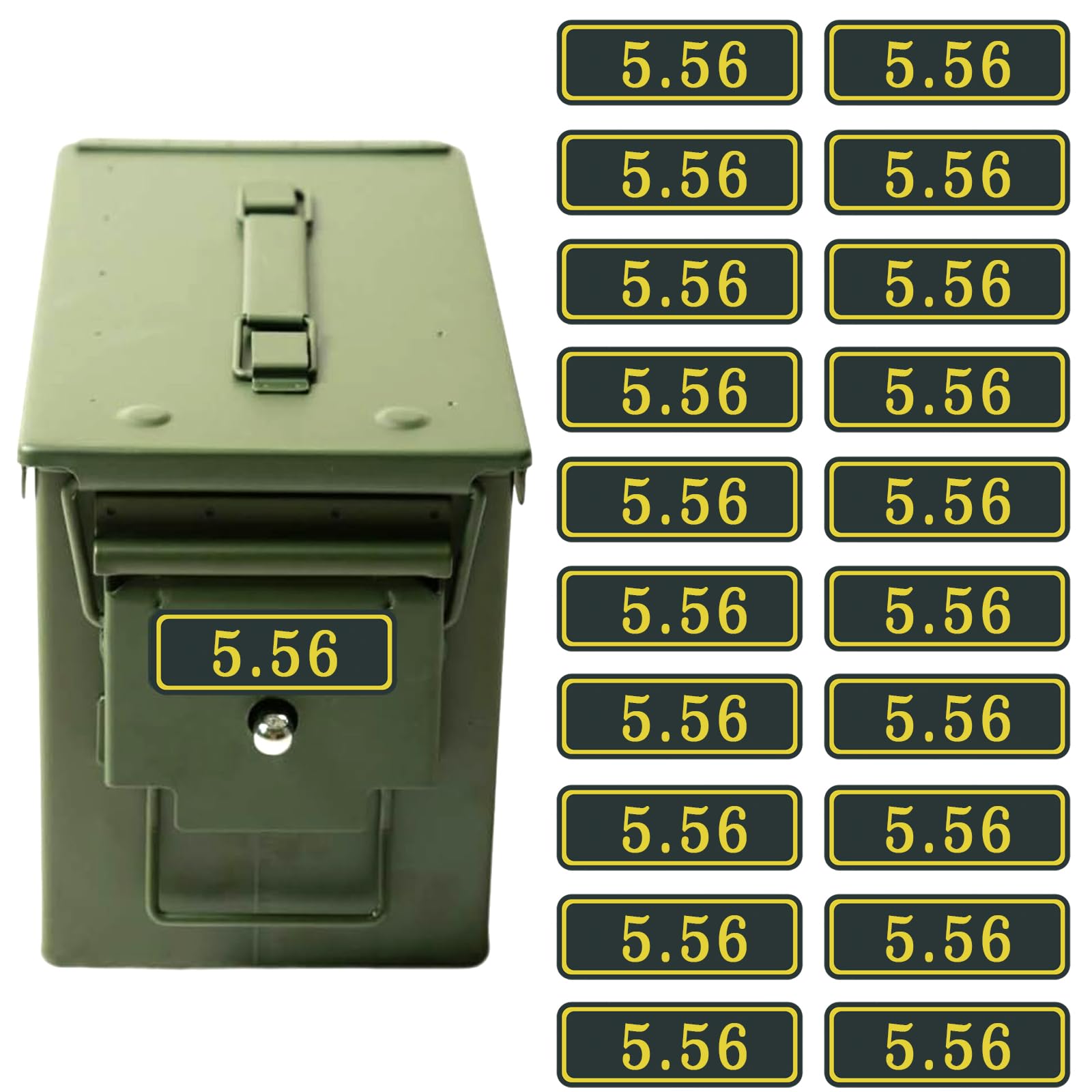 Amazon.com: 5.56 Ammo Can Stickers - Organize and Identify Your ...