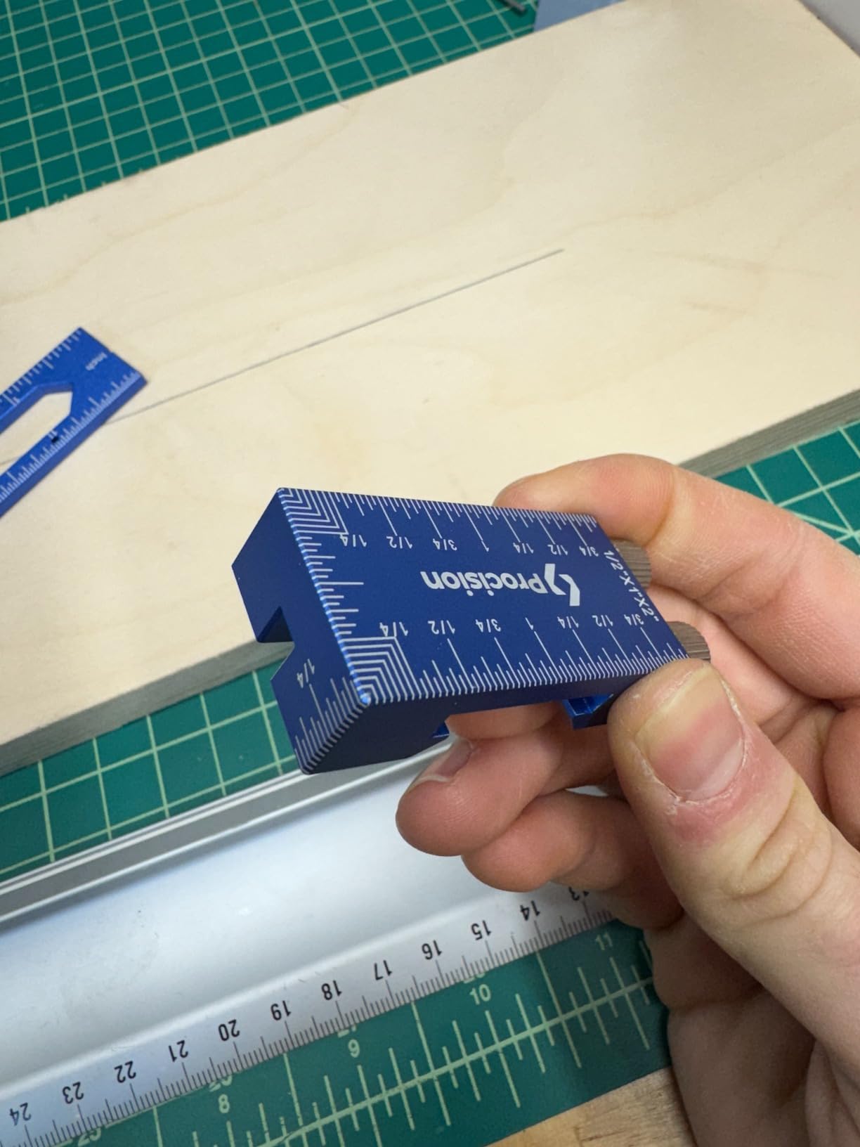 Procision Woodworking Ruler, Set of 3 (12, 8, 6 Inch), Precise ...