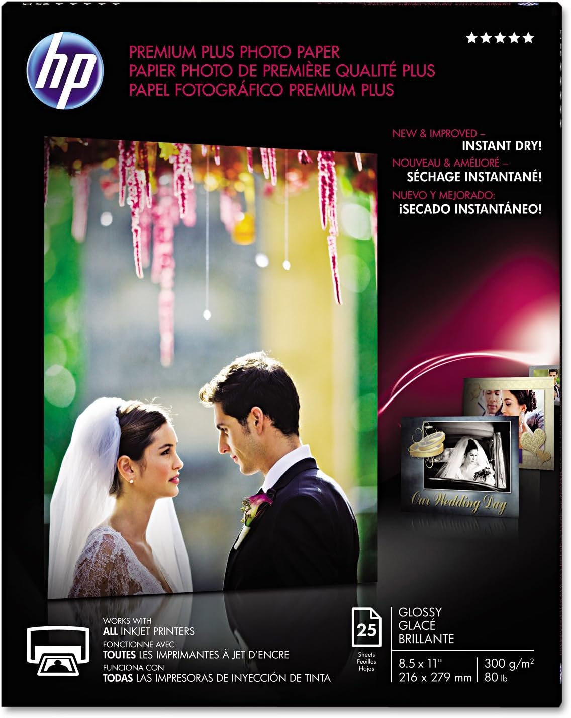 Amazon.com: HP 64XL Tri-Color Inks + HP Premium Plus Photo Paper ...