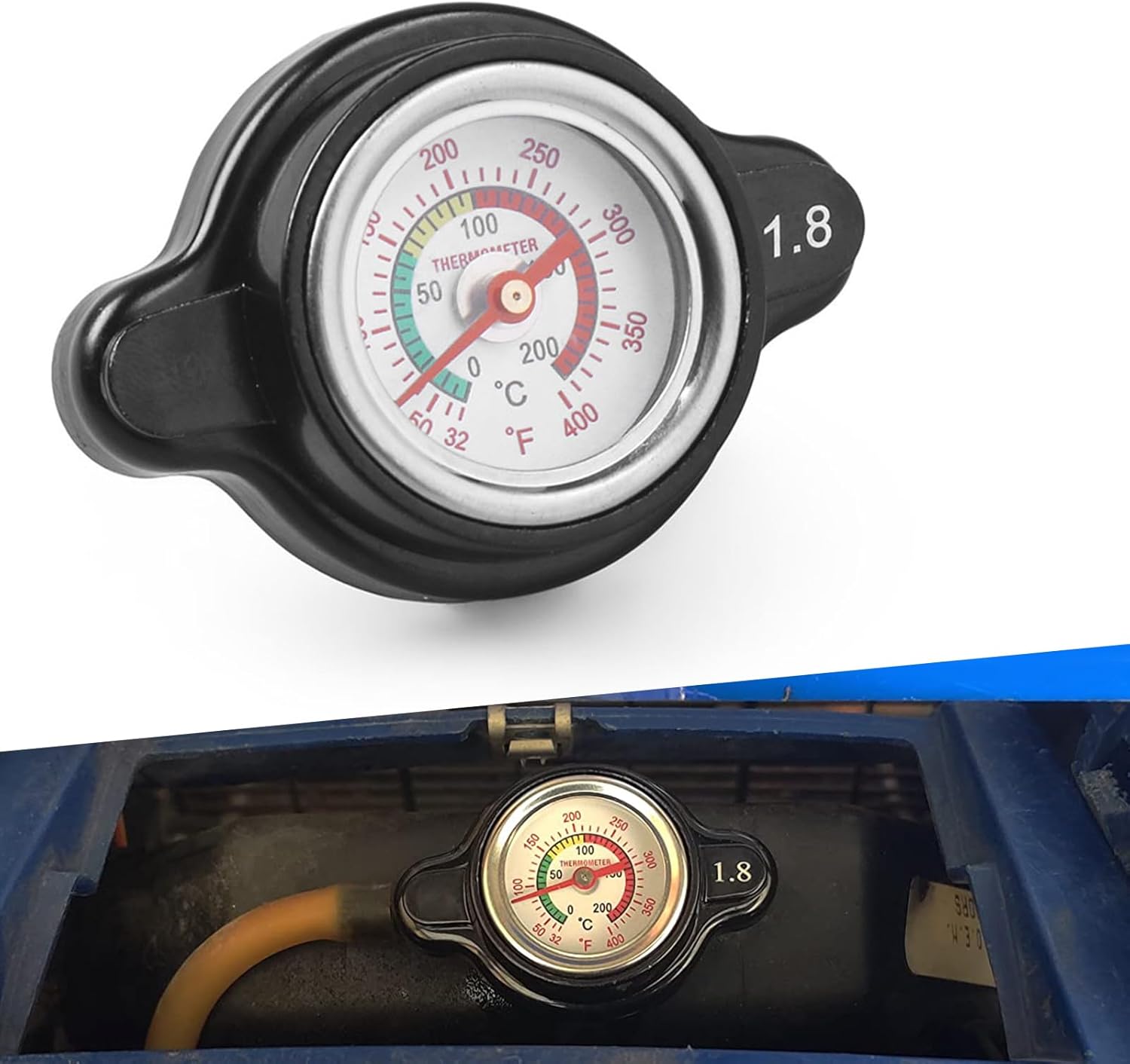 Amazon.com: awlbed 1 PC Car Temperature-measurable Fuel Tank Cap, High ...