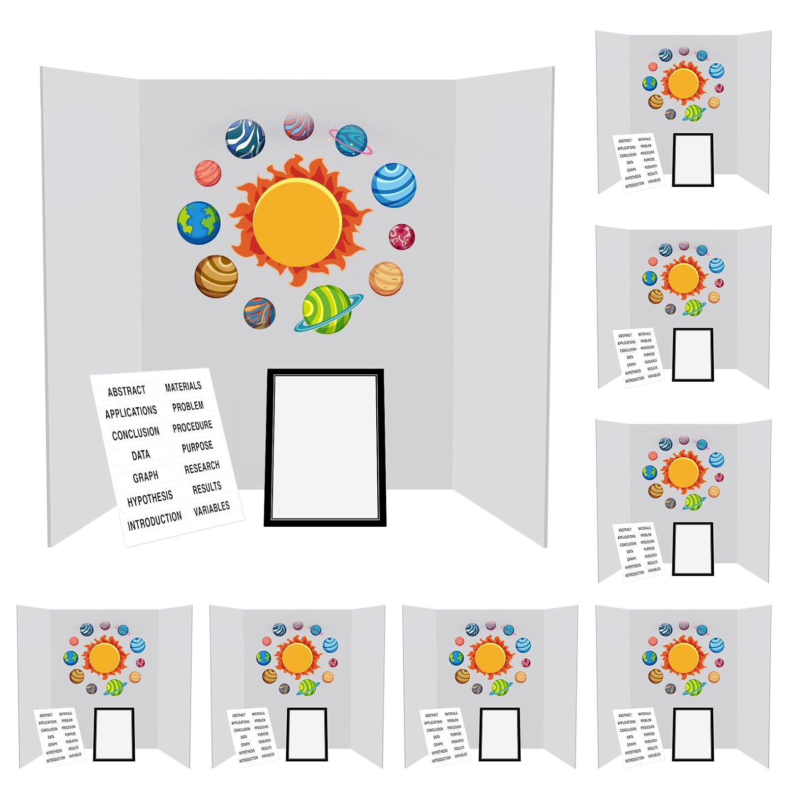 36x48 Poster Board Tri Fold Presentation Display Boards 36 X 48