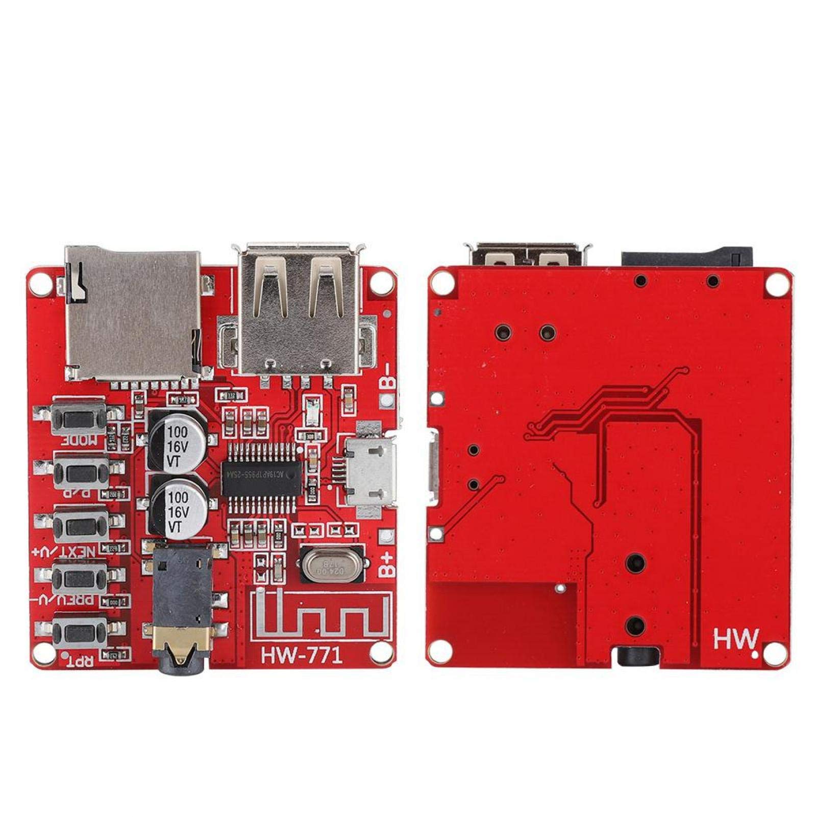 Buy Car Motoard Speaker Board Ease of Installation Receiver Module ...