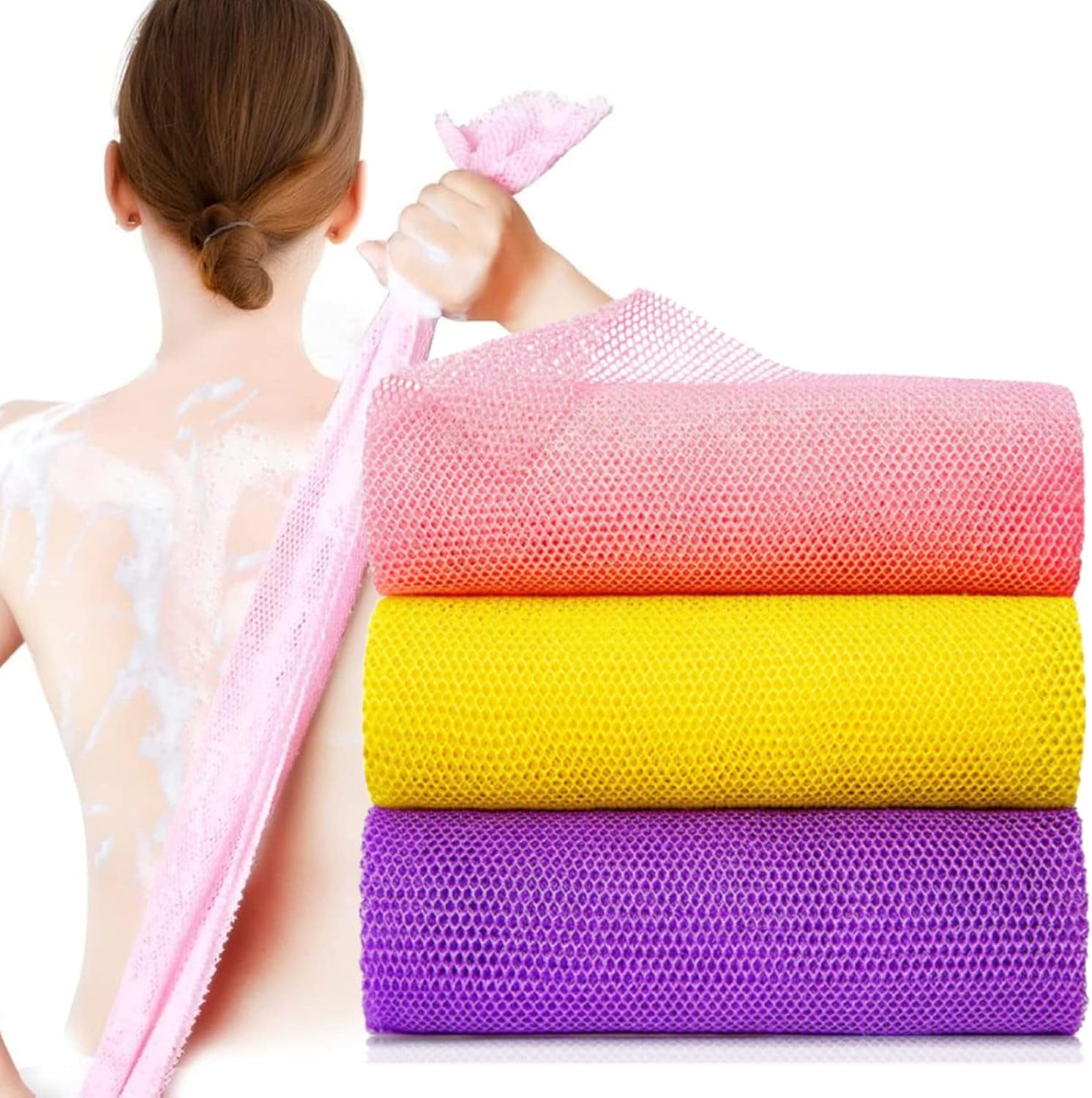 TinyDeer African Net Sponge, African Exfoliating Net, African Net Cloth ...