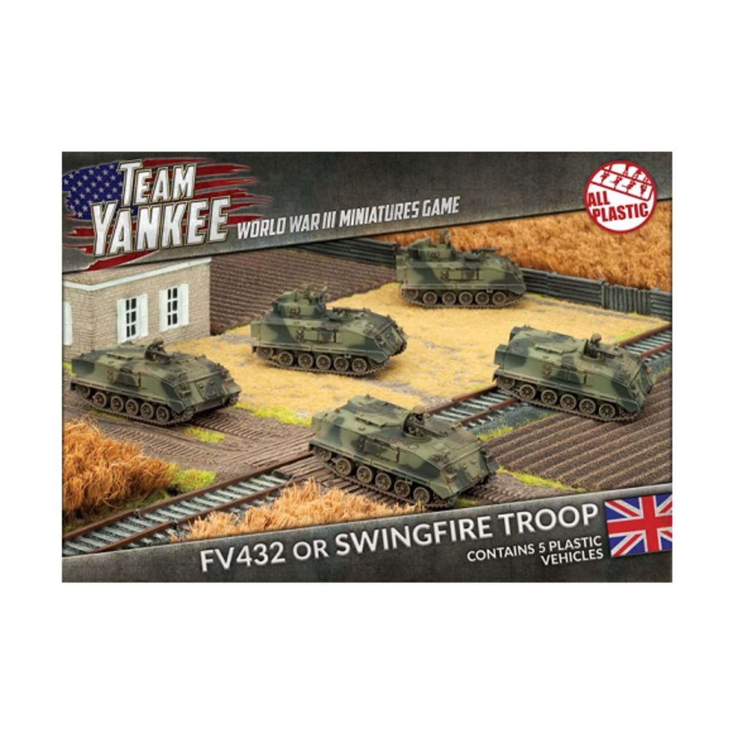 Amazon.com: Team Yankee British FV432/Swingfire Troop : Toys & Games
