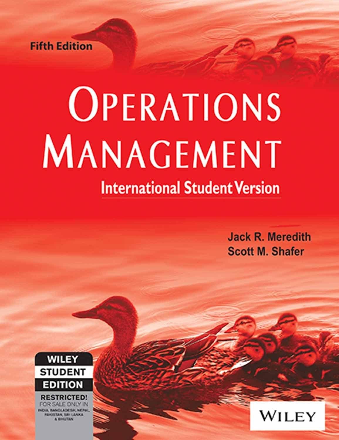 Operations Management (5th Ed.) By Jack R. Meredith (International ...
