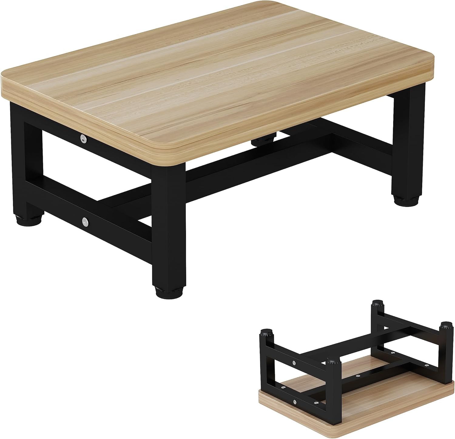 Amazon.com: Wooden Step Stools for Adults & Kids, 500 Lbs Capacity ...