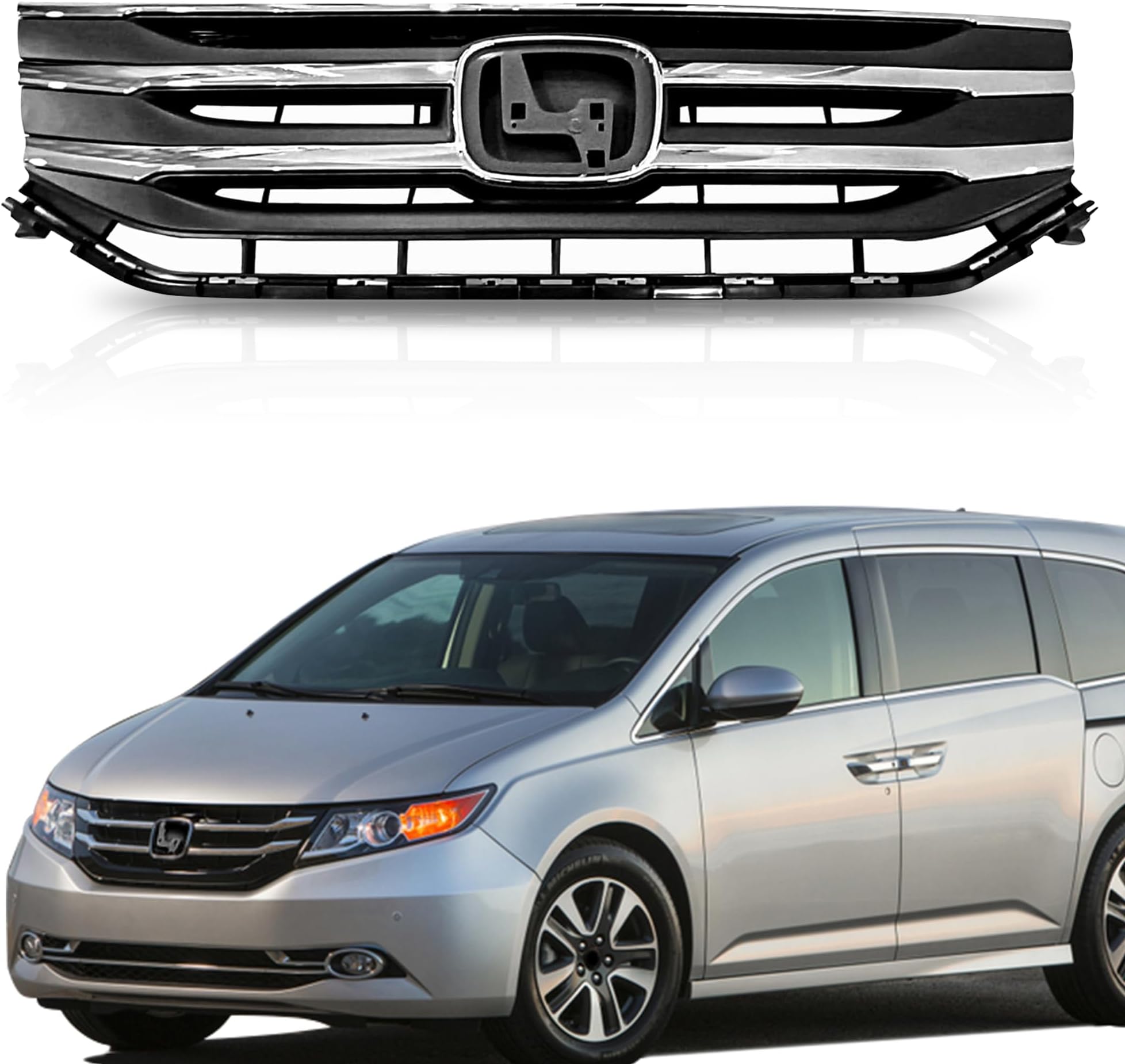 Amazon.com: PartsFlow For 2011 2012 2013 Honda Odyssey 3.5L Front ...