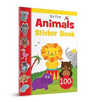 My First Animal Sticker Book: Wonder House Books: 9789388144940: Amazon ...