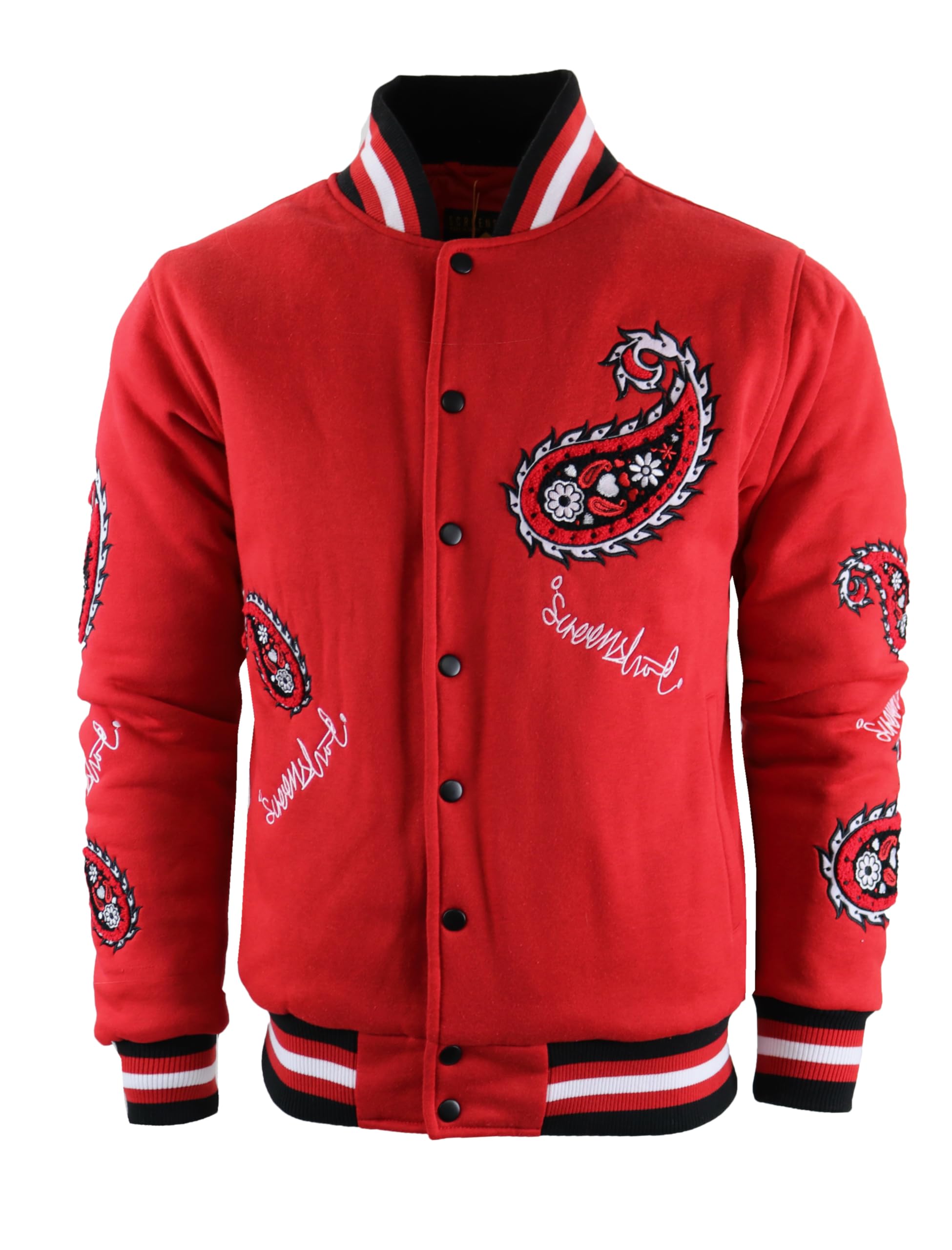 SCREENSHOT-J11358 Mens Streetwear Urban Fleece Heavy Jacket