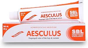 Amazon.com: SBL Aesculus Homeopathic Ointment 25 gm : Health & Household