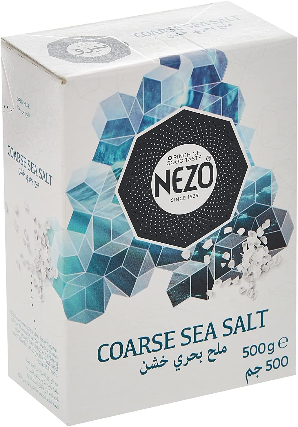 Nezo Sea Salt Extra Coarse, 500G - Pack Of 1 : Buy Online at Best Price ...