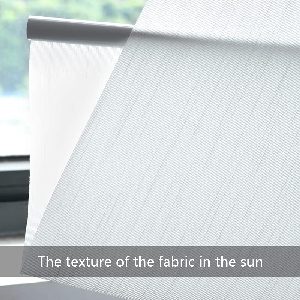 HIDODO Daylight Roller Blinds, Non-blackout Blind Opaque Fabric Shades ...