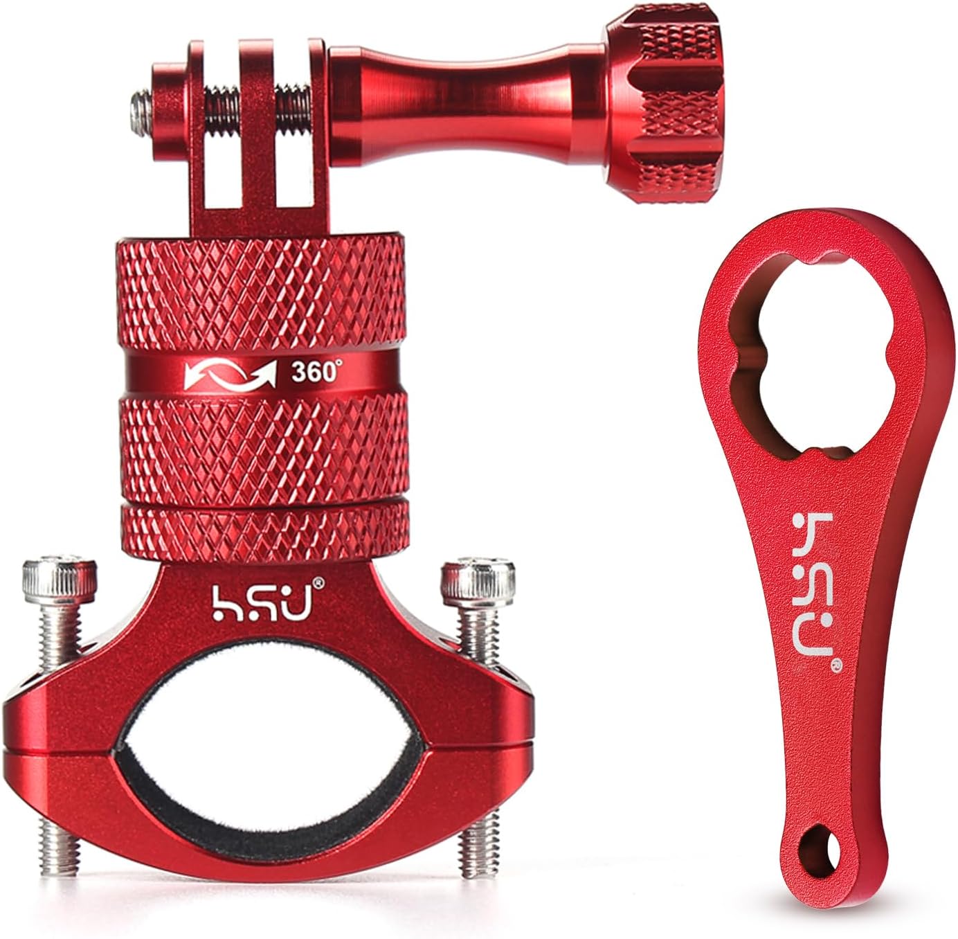 Amazon.com : Forevercam Bike Handlebar Mount 360° Rotation Aluminum ...