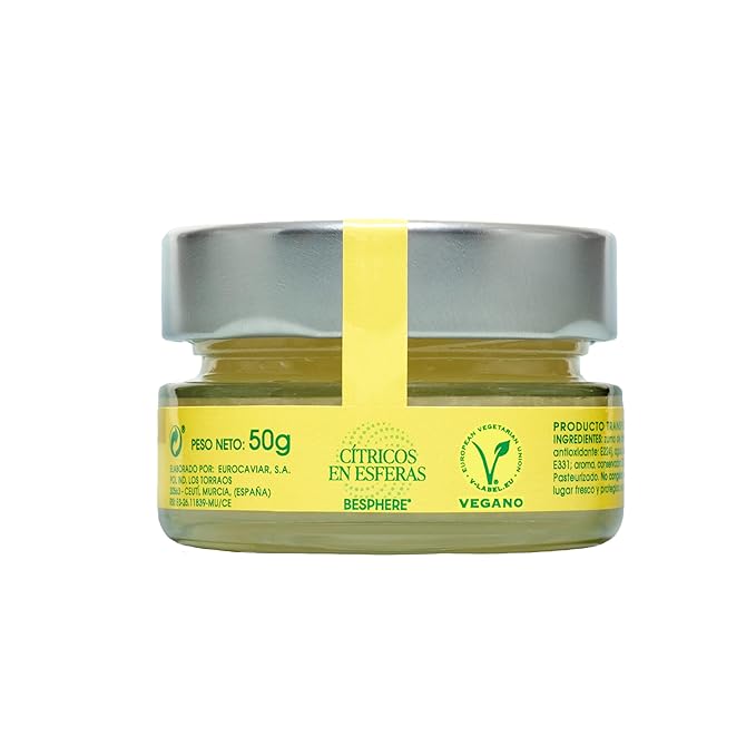 Amazon.com: BESPHERE Delicious Lemon Spheres, Caviar Food with ...