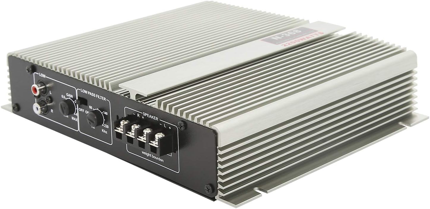 Super small 2 channel amplifier