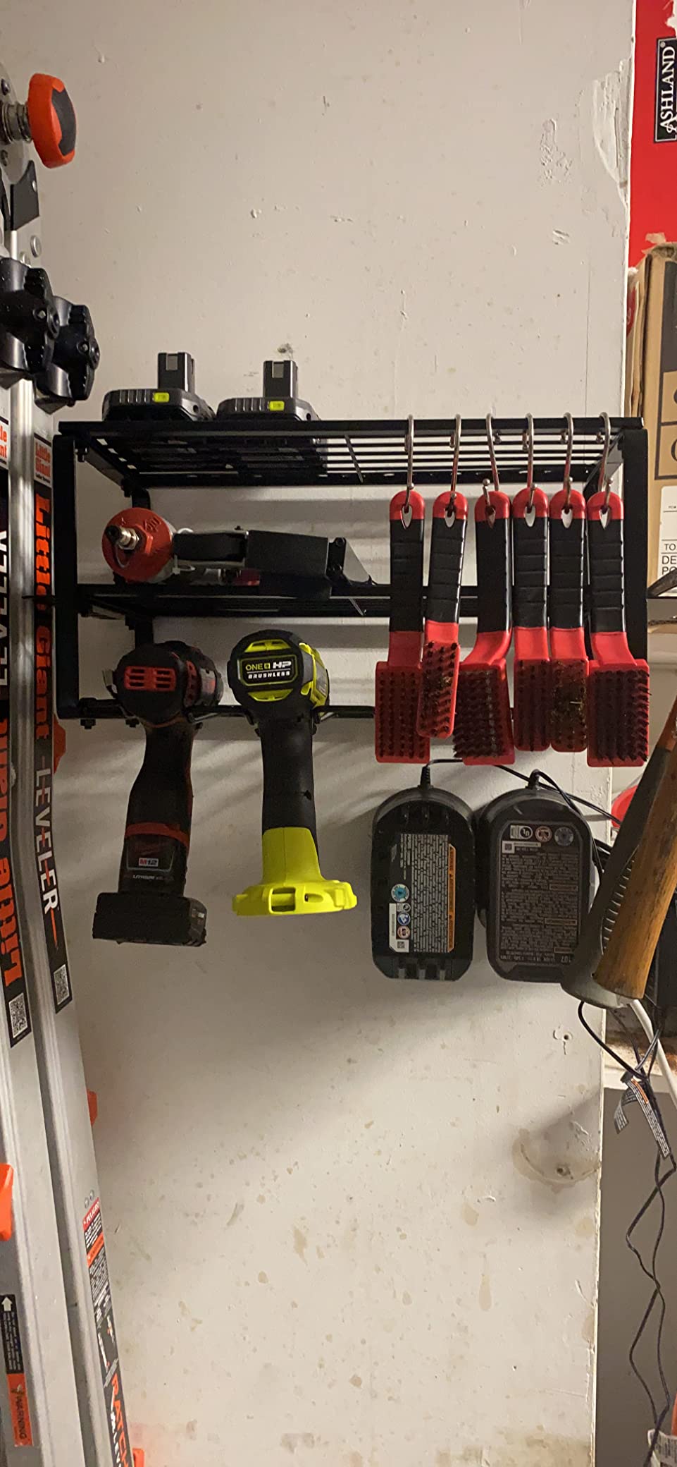 $11/mo - Finance Power Tool Organizer, Garage Organization with 7 Drill ...