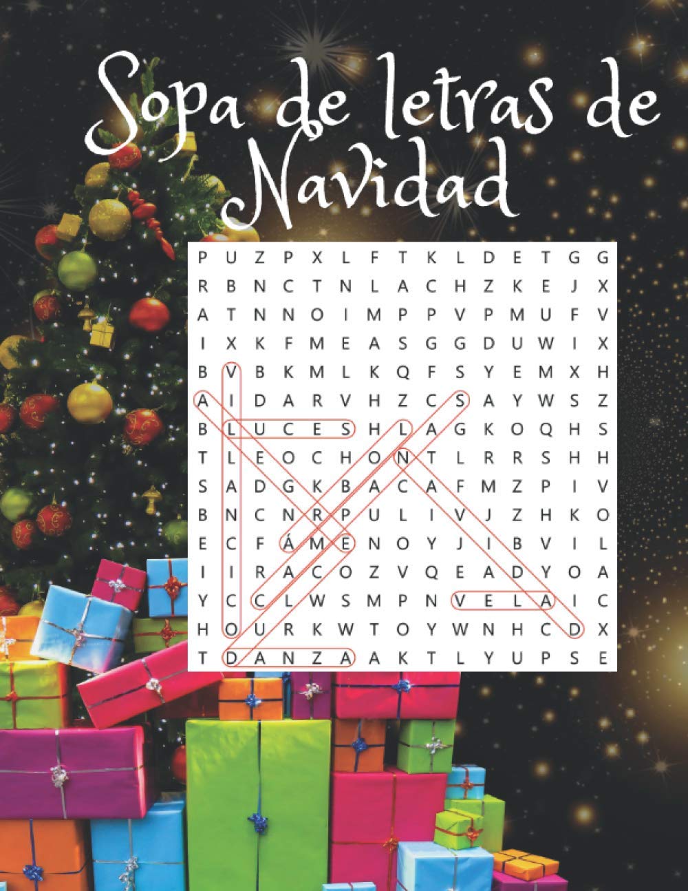 Buy sopa de letras de navidad: Libro de búsqueda de palabras en español ...