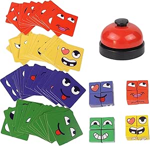 Face Changing Magic Cube Game, 3D Puzzle Face-Changing Blocks Pattern ...