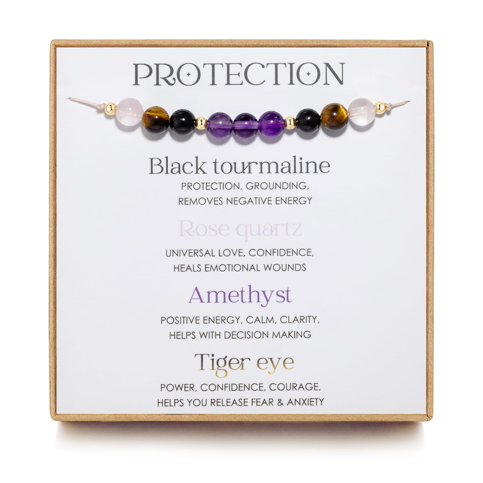 Amazon.com: NOURISHLOV Empath Protection Bracelet, Energy Protection ...