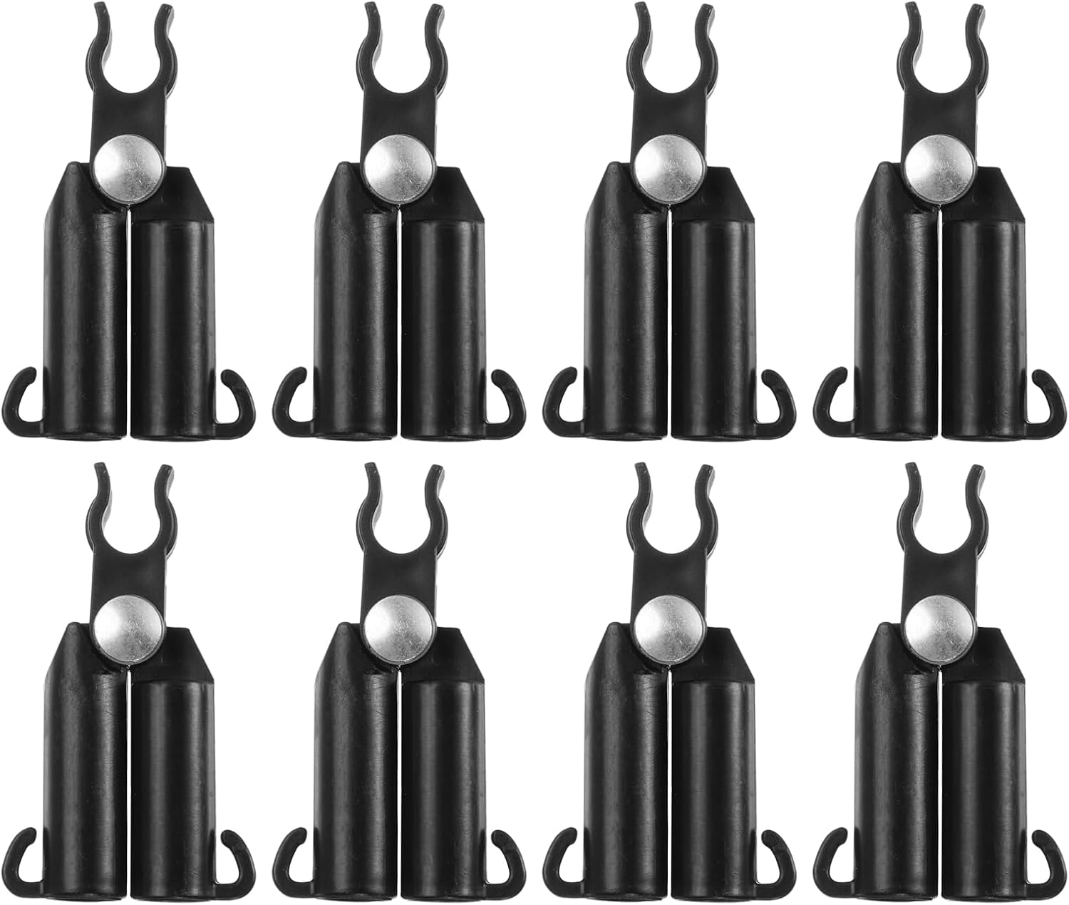 Amazon.com : uxcell 8Pcs 8mm/0.3in Adjustable Plant Trellis Connectors ...