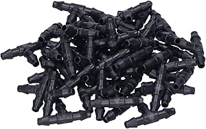 Amazon.com: Tee Connector Capillary Drip Irrigation Garden Irrigation ...