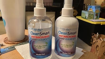 Amazon.com : CleanSmart Antimicrobial Skin & Hand Cleanser, 8 Ounce ...