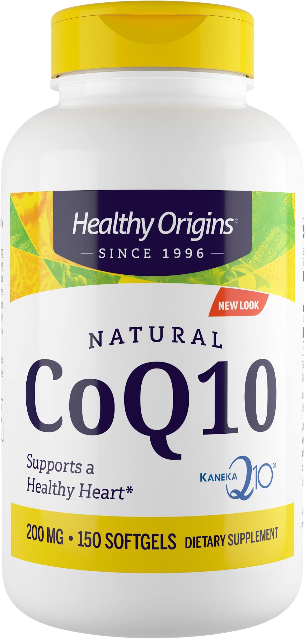 Amazon.com: Healthy Origins CoQ10 (Kaneka Q10), 200 mg - Heart Health ...