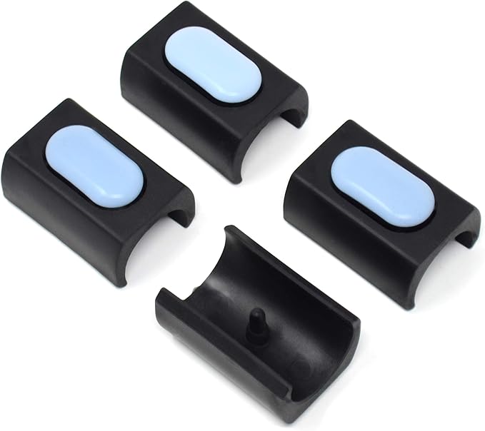 Design61 PTFE 4er Set Gleiter für Stühle Freischwinger Stuhlgleiter Ø ...