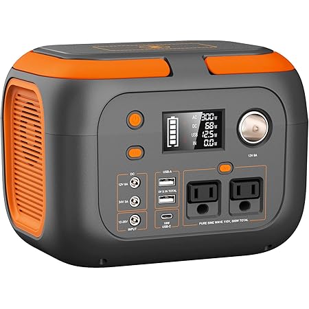 Amazon.com: 300W Portable Power Station 260Wh Outdoor Solar Generators ...