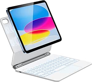 HOU Keyboard Case for iPad 11 inch A16 2025/10th Generation, Organic ...