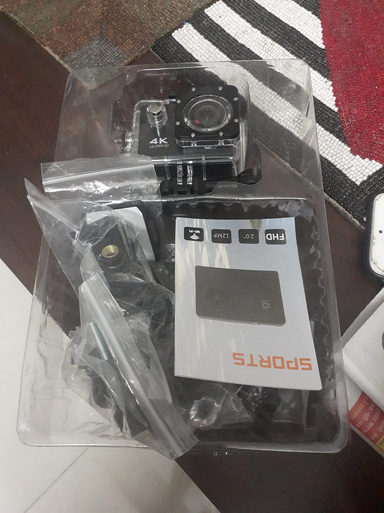 BLACKPOOL® 4K Waterproof Vlog Camera with Wide Angle Lens Underwater ...