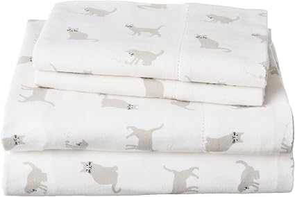 Amazon.com: Pointehaven 180 GSM Velvet Feel Luxury 100% Cotton Printed ...