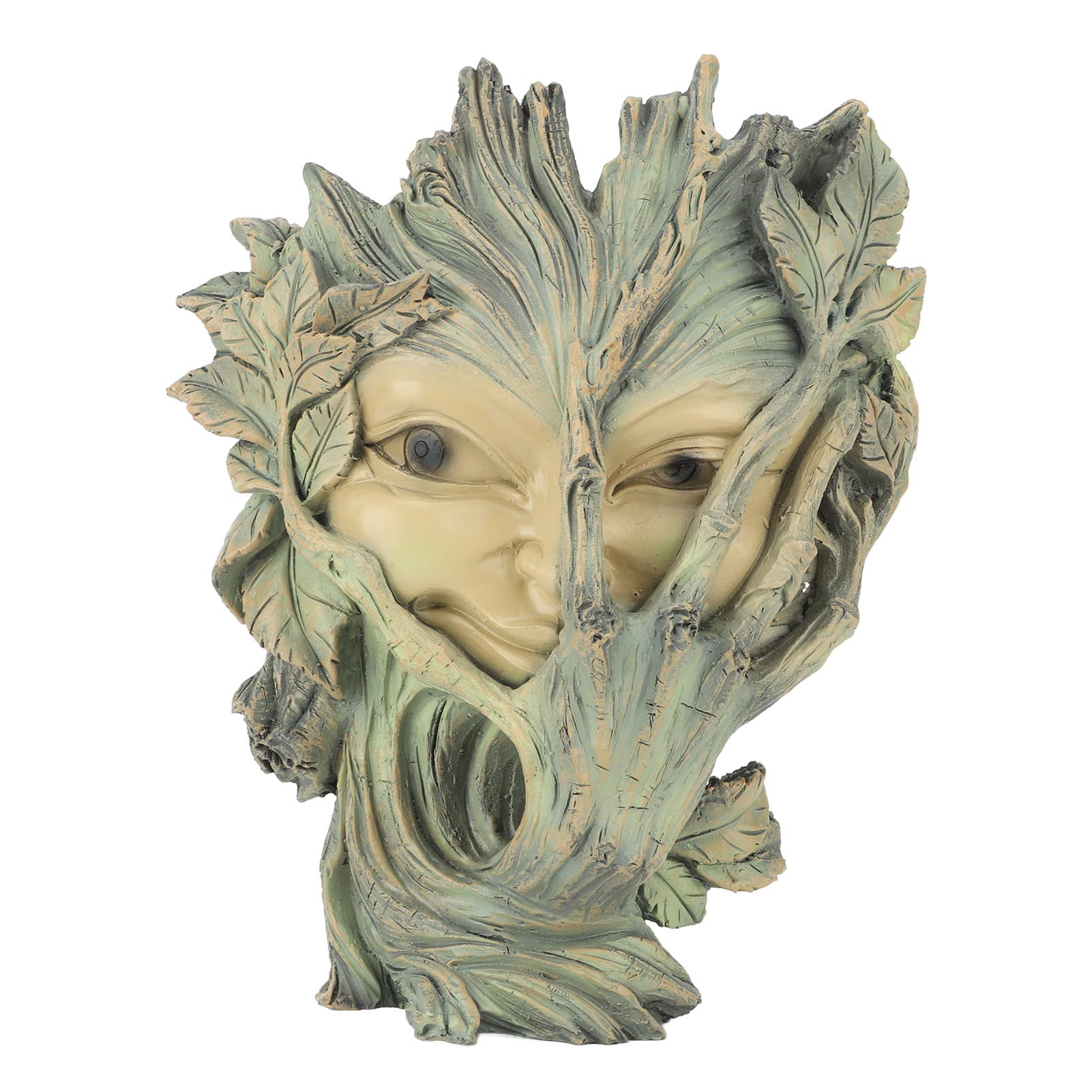 Amazon.com: Tree Man Statue-Resin Tree Face Wall Sculpture Decorative ...