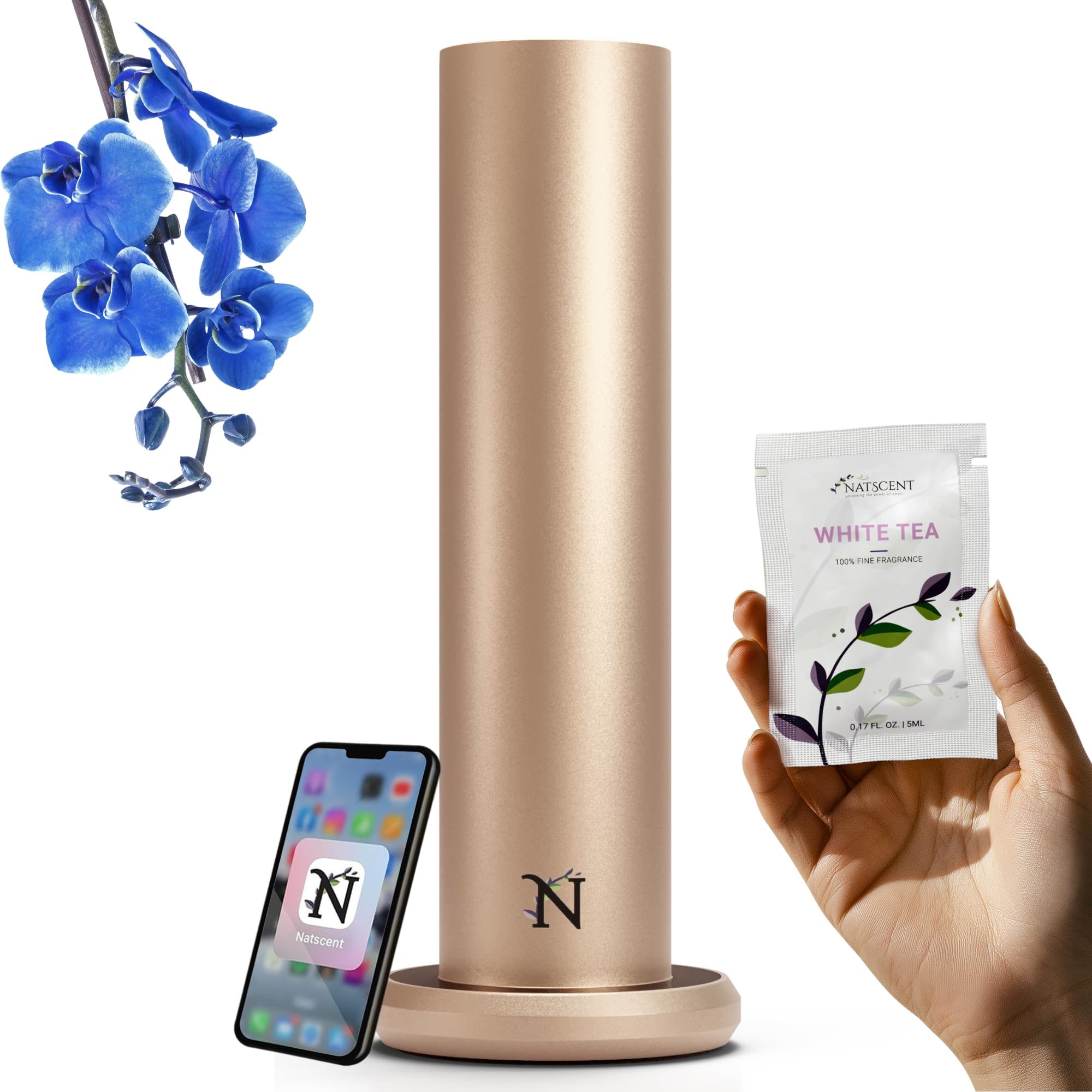 Amazon.com: Natscent Dynamo Essential Oil Diffuser for Home with ...