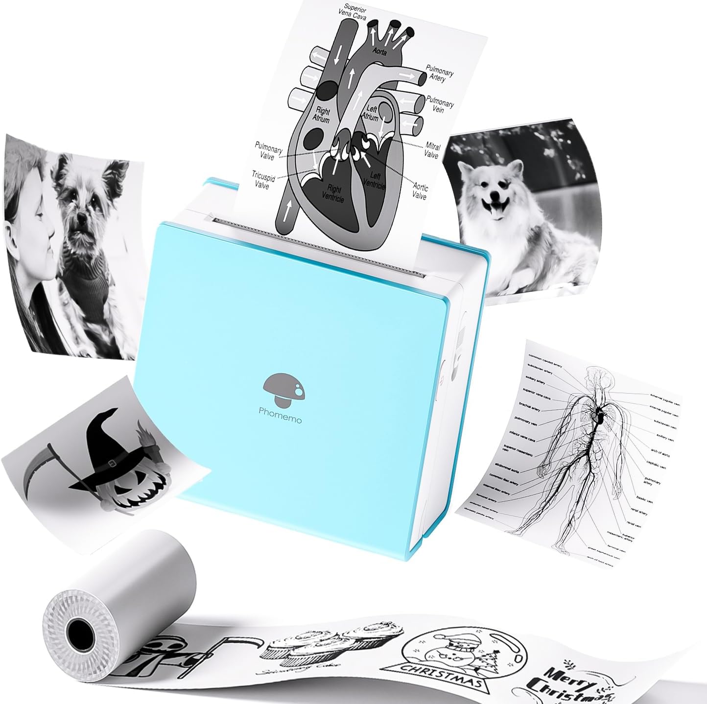 Amazon.com : Brother POCKETJET 8, 300DPI, 8.5 Width, Thermal Printer ...