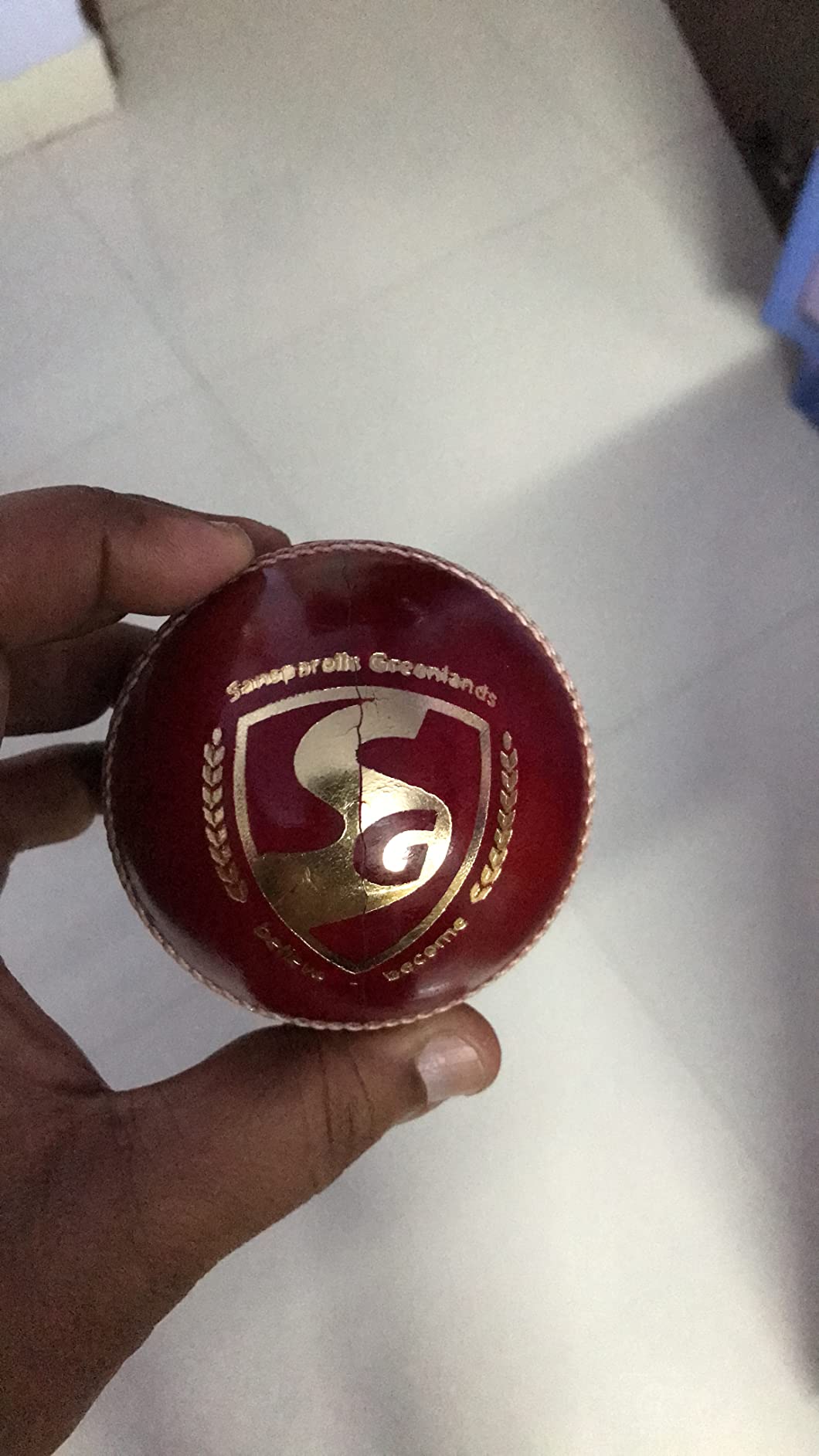 SG Test Cricket Leather Ball - Standard, (Red) : Amazon.in: Sports ...