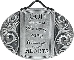 Amazon.com: Carson Home Accents Faith Peaceful Reflections Garden Stake ...