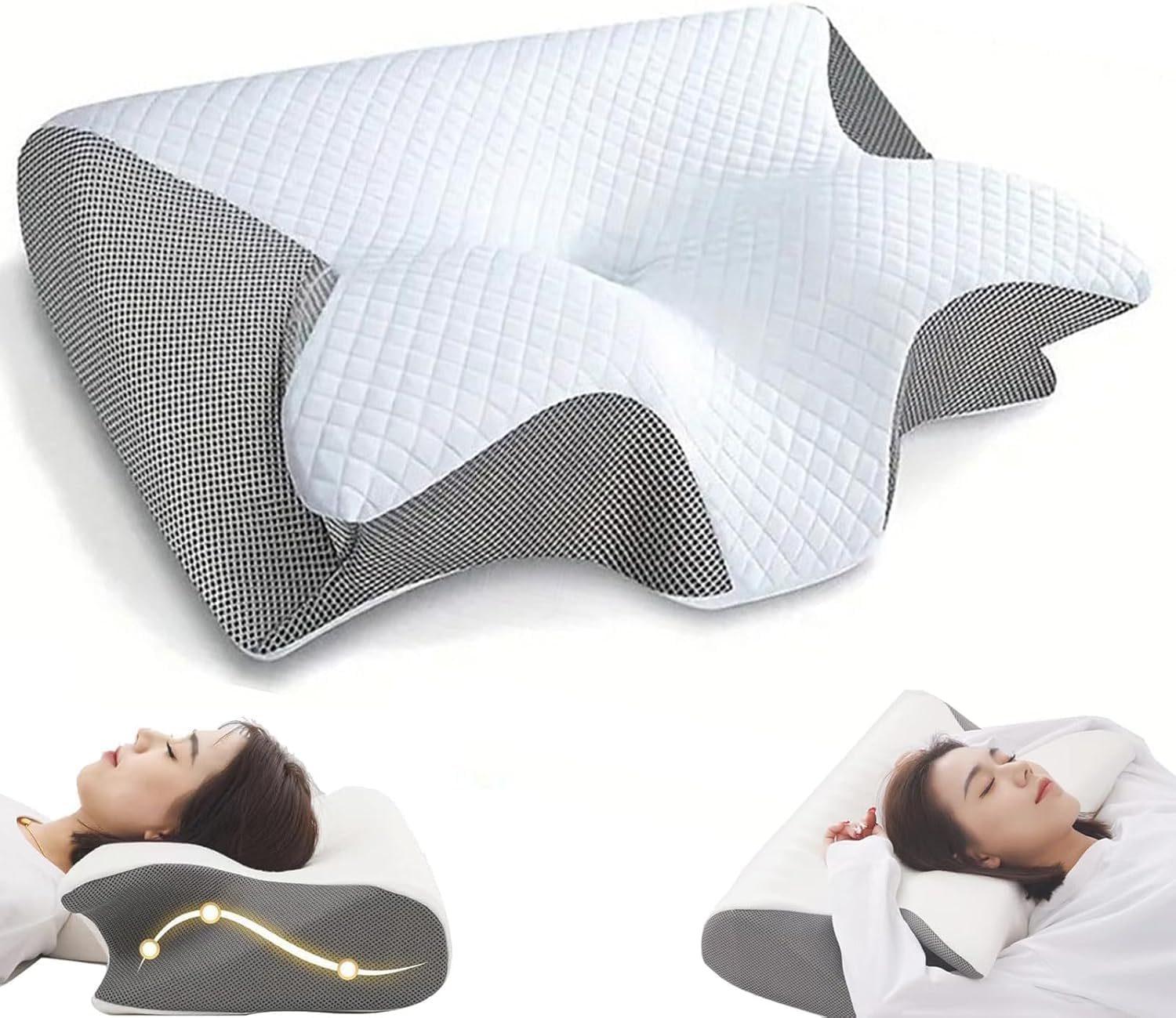 Amazon.com: Tildreams Memory Foam Neck Pillow, Tildreams Neck Pillow ...