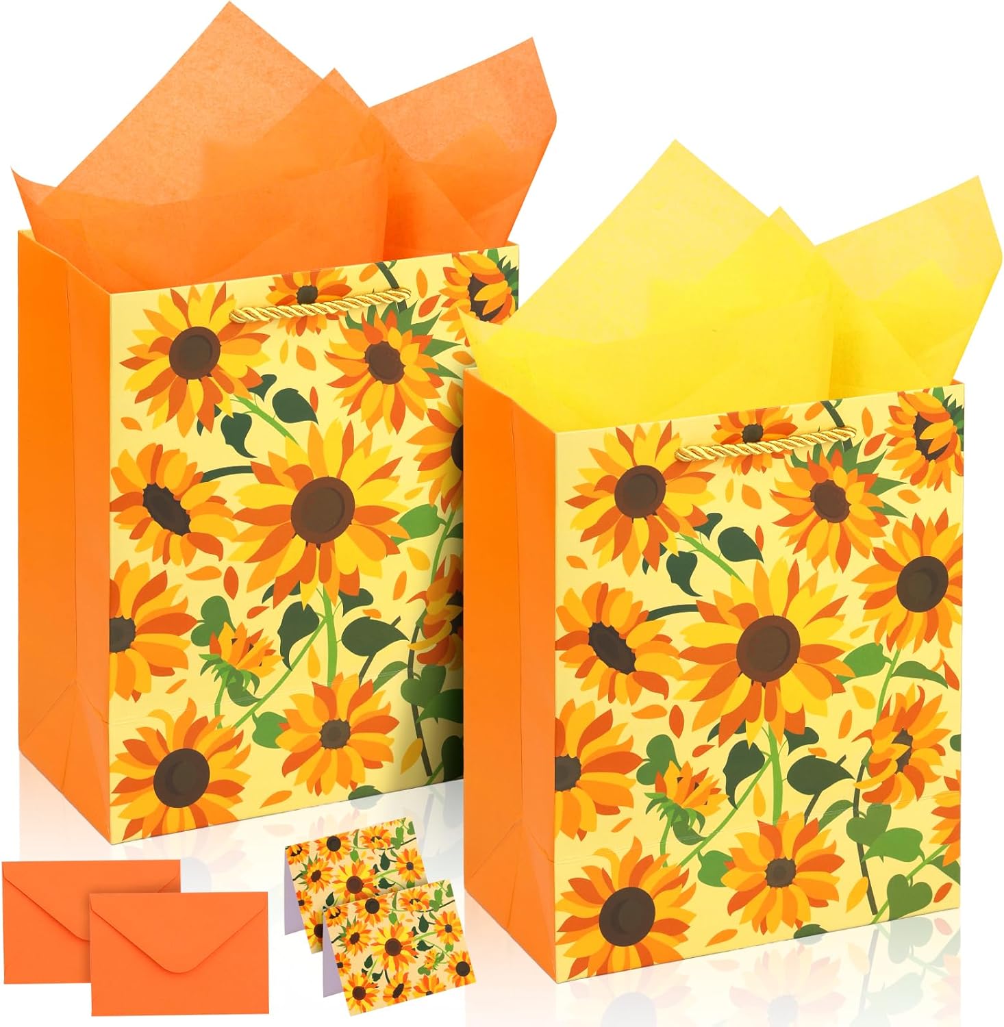 Amazon.com: 15" Extra Large Gift Bags with Tissue Paper and Card, Gift ...