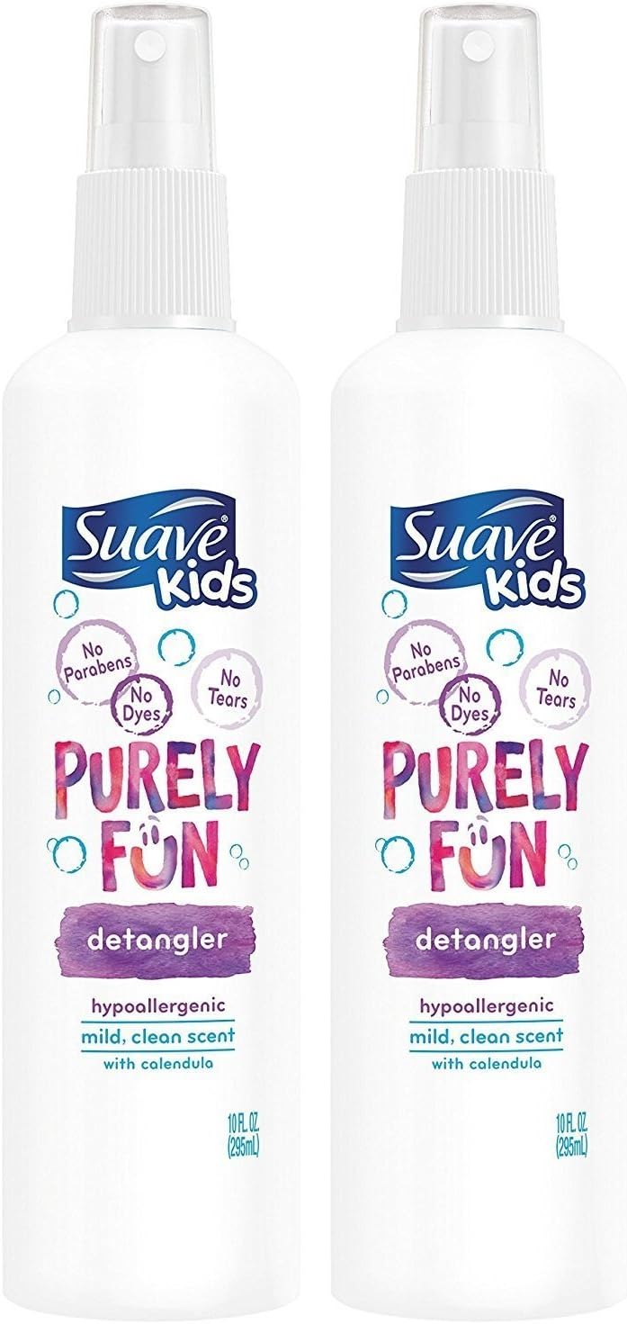 Amazon.com : Suave Kids Detangler Spray For Tear-Free Styling Silly ...